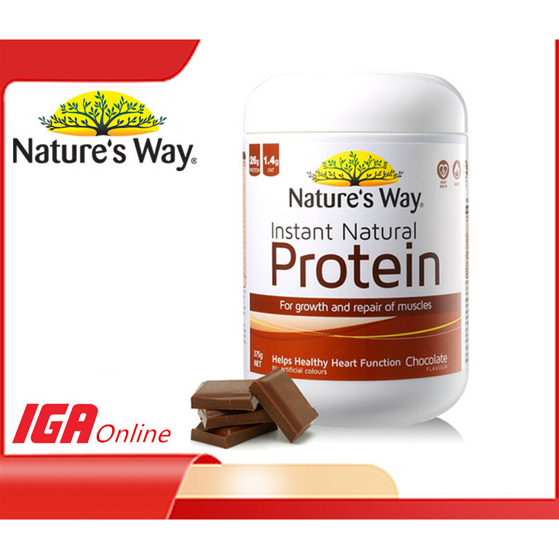 [EXP 03/2026] Nature's Way Instant Natural Protein Powder ( Chocolate ...