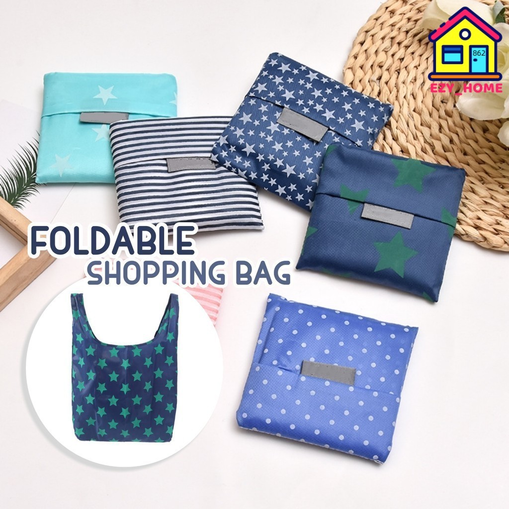 Folding Shopping Bag Recycle Bag Eco Handbag Grocery Sling Bag Foldable ...