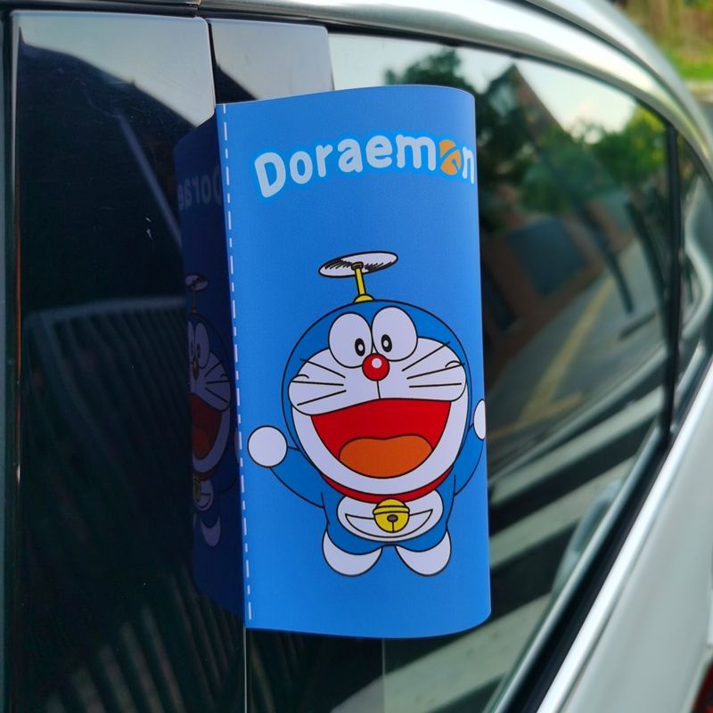 现货哆啦a梦车贴汽车水洗标签贴乐高lego车贴卡通可爱车门后尾盖装饰Doraemon car sticker, car wash label ...