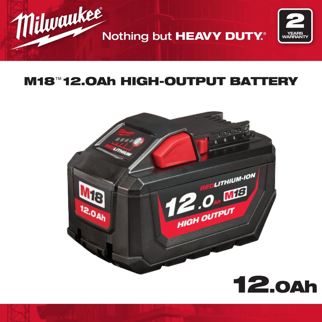 MILWAUKEE M18 Batteries And Chargers For 3.0Ah / 5.0Ah / 8.0Ah / 12.0Ah ...