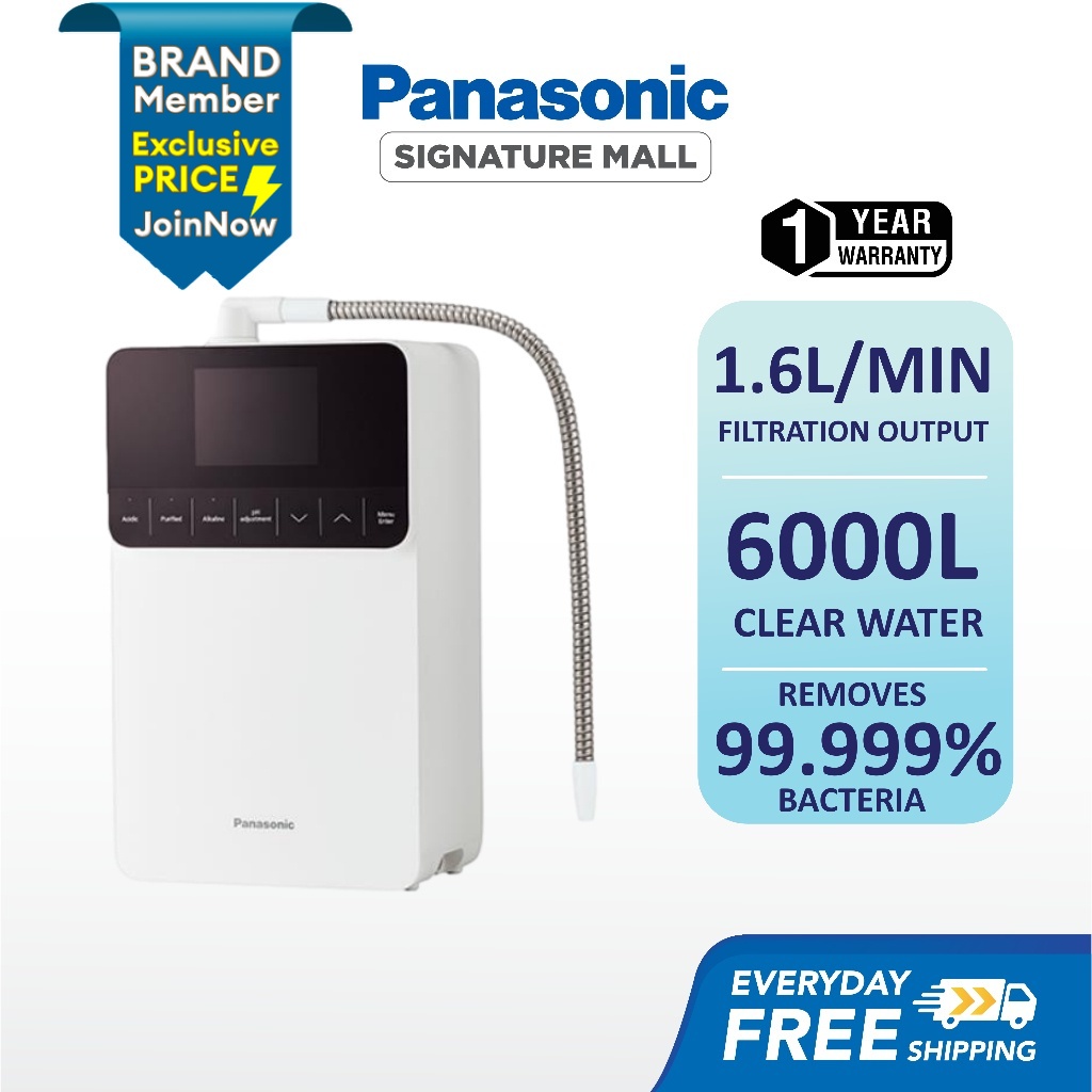 PANASONIC Water Purifier TK-AS700 Ultra Filtration Alkaline Ionizer TK ...