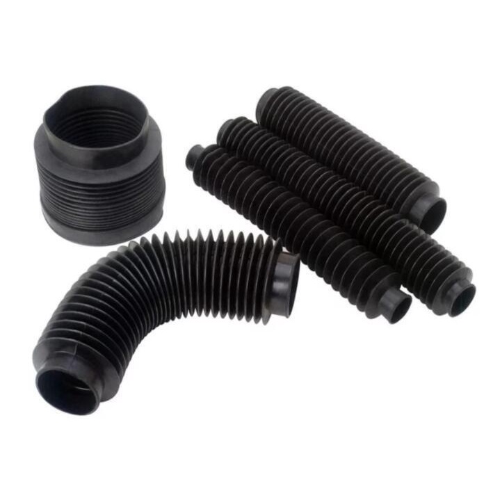Rubber Corrugated Sleeve Flexible Moulded Bellows Resistant Dust Cover ...