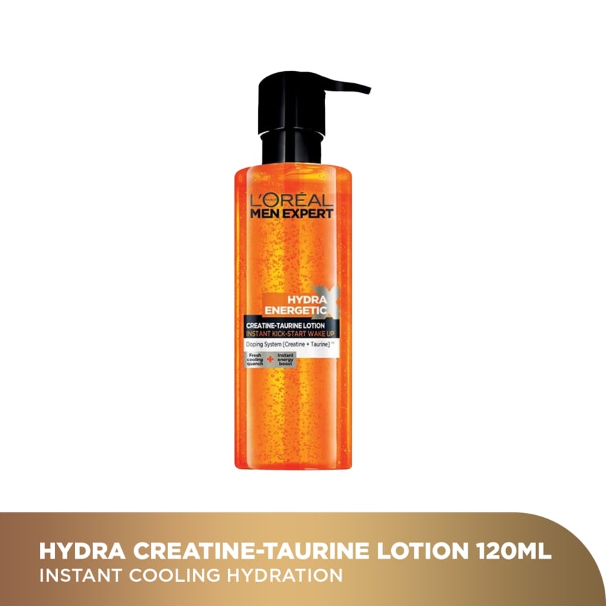 L'OREAL MEN EXPERT Hydra Energetic Creatine-Taurine Lotion 120ml ...