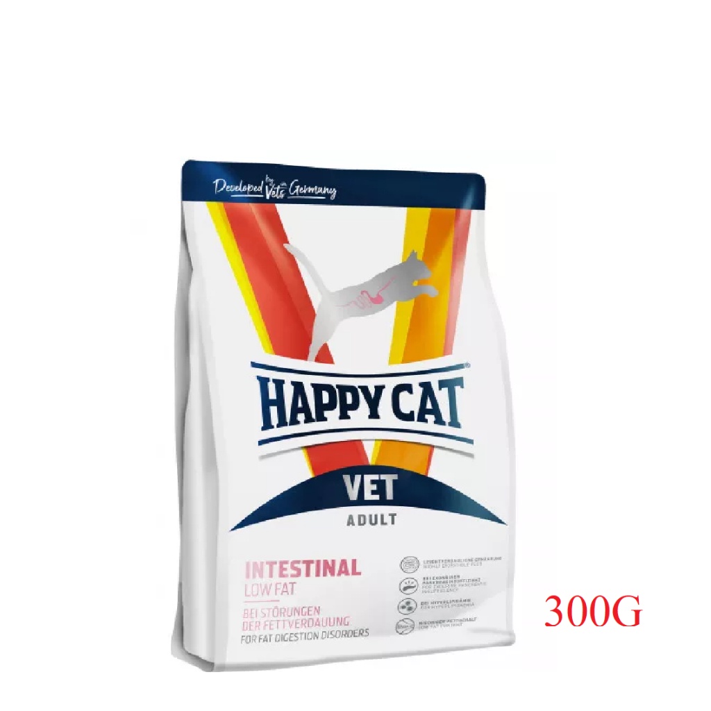 Happy CAT INTESTINAL LOW FAT 300G FRESH PACK DRY FOOD | Shopee Malaysia