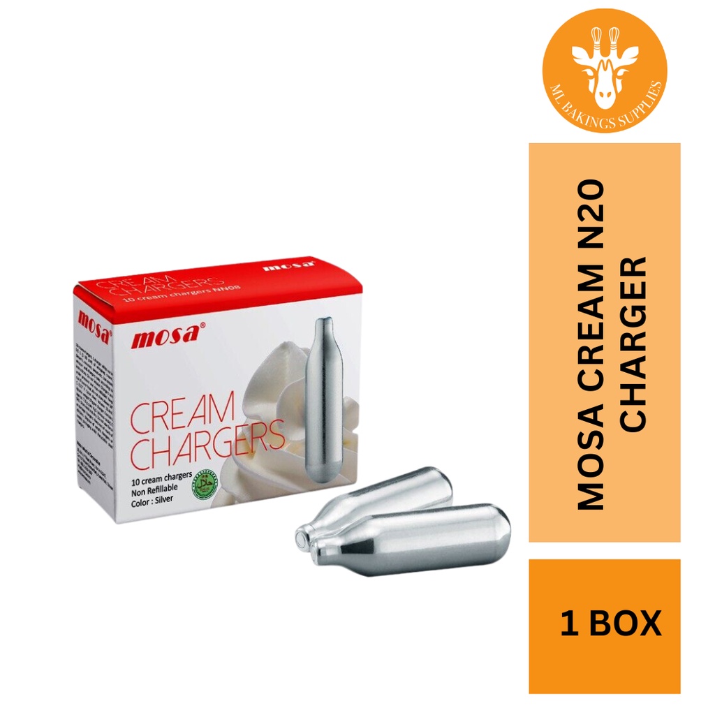 [READY STOCK] *ORIGINAL MOSA* N20 GAS CREAM CHARGER / Whipped Cream Gas ...