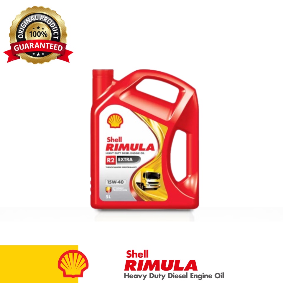 Original (Pasaran Malaysia) 550044594 Shell Rimula R2 EXTRA 15W40 5 ...