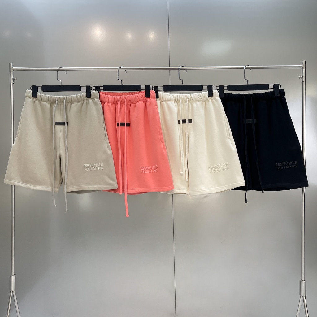 Fear Of God Short Pant Travis Scott Style Essentials Oversize Pants Fog ...