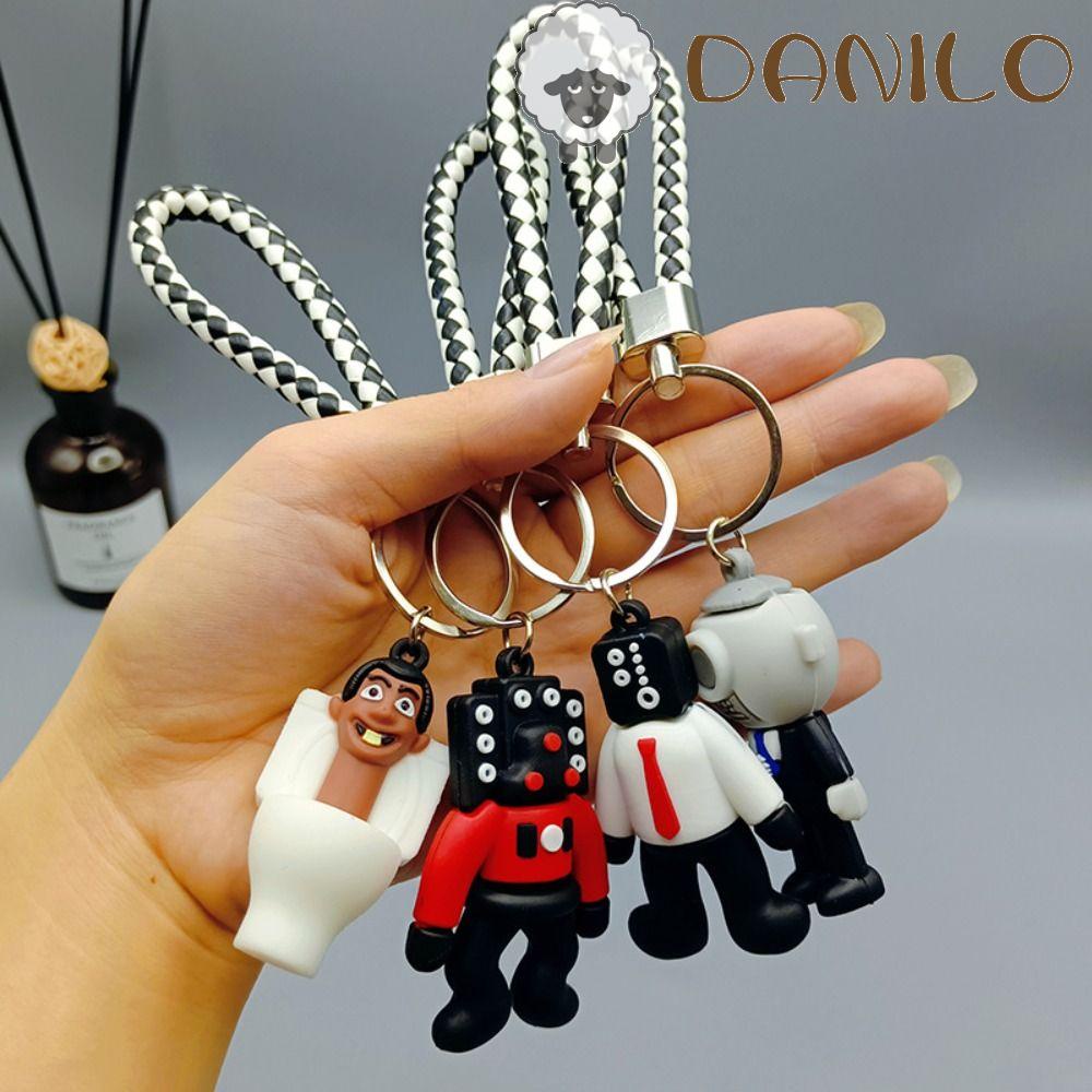 DANILO Anime Skibidi Toilet Keychain, Skibidi Toilet Skibidi Bop Bop ...