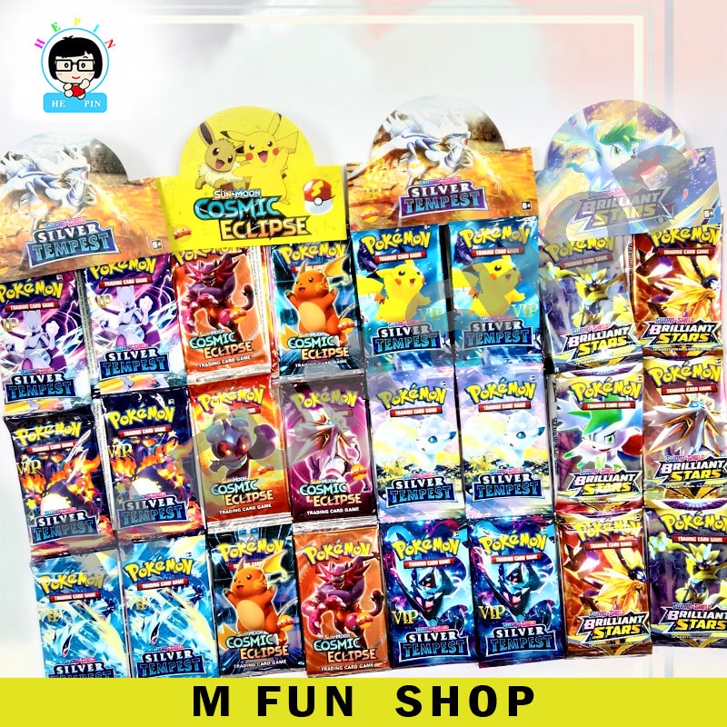 *1 Pack = 8Pcs Cards* 36Packs Trading Card Game Cartoon Characters ...
