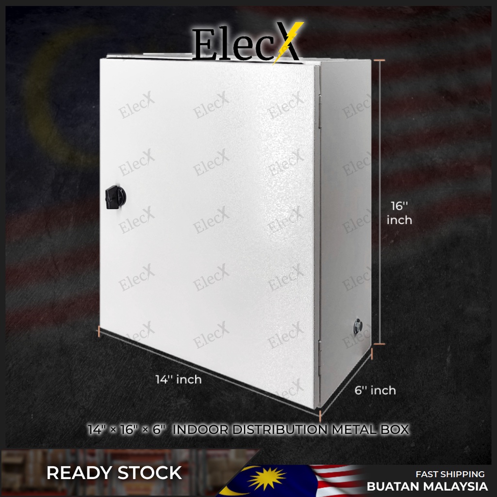 14×16×6 METAL DISTRIBUTION EMPTY BOX INDOOR METAL MULTI DB CLAD ...