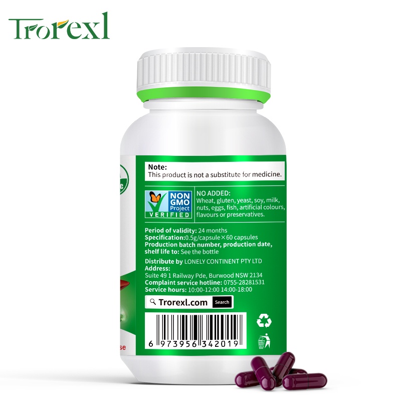 Trorexl Wolfberry Papaya Capsules*60 capsules-enhance liver function ...