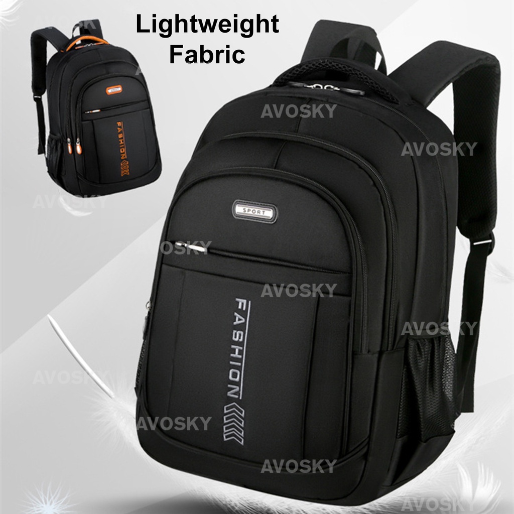 AVOSKY School Bag Primary Secondary Backpack Student Bag Children Beg ...