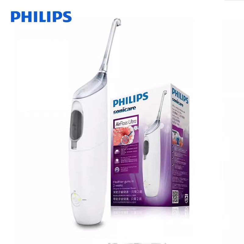 Philips Water Flosser HX8331/01 AirFloss: Jet-Powered Water Flosser for ...