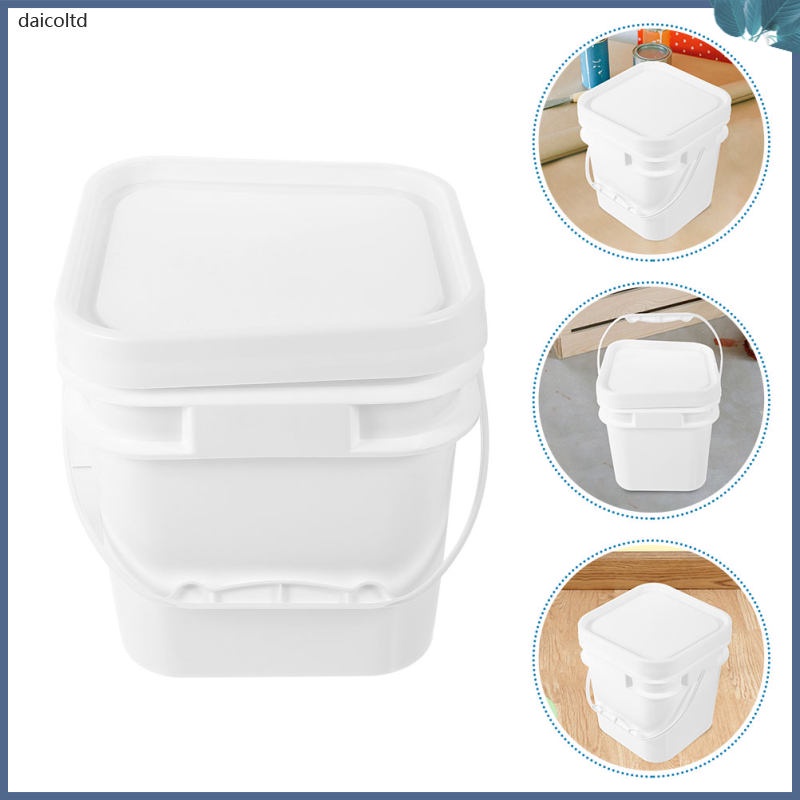 daicoltd Ice Cube Bucket Chemical Garage Organization Buckets Plastic ...