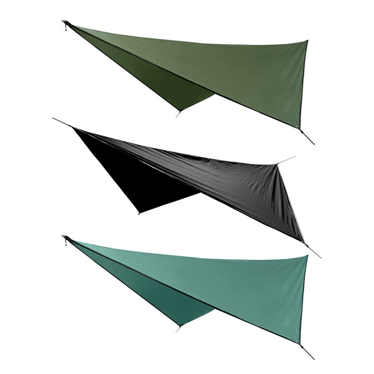 FAUSE Rhombus Waterproof Tarp Tent Shade Outdoor Camping Hammock Garden ...