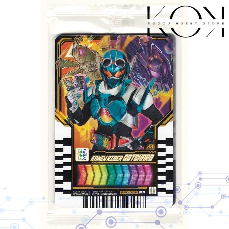 Bandai Kamen Rider Gotchard DX Ride Chemy Trading Card Promo PR PRC-017 PRC-018 PRC-019 HOPPER1 ...
