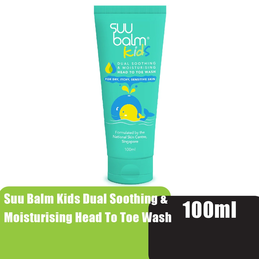 Suu Balm Kids Dual Soothing & Moisturising Head To Toe Wash 100ml | Shopee Malaysia