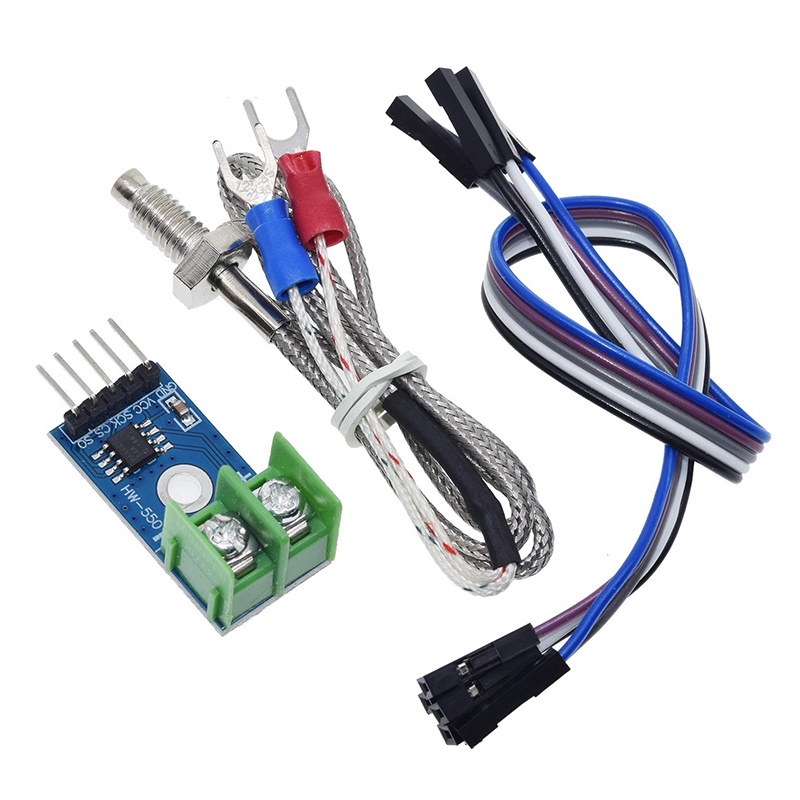 MAX6675 Module + K Type Thermocouple Sensor Temperature Degrees Module ...