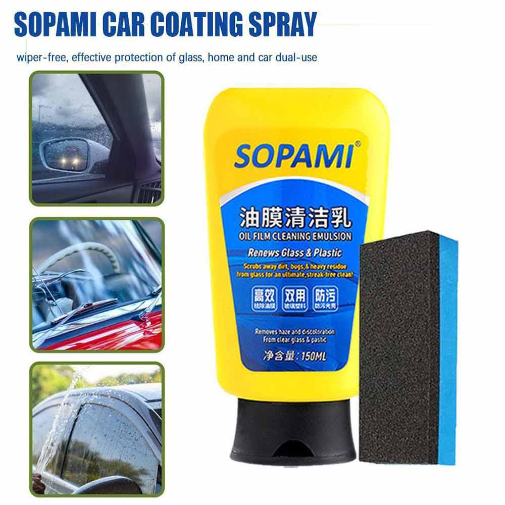 Sopami Car Coating Spray, Sopami Oil Film Cleaning Emulsion | Shopee ...
