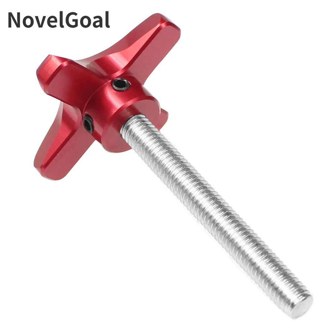 NovelGoal M8 Thread Stainless Steel & Metal Plum Hand Tighten Screw ...
