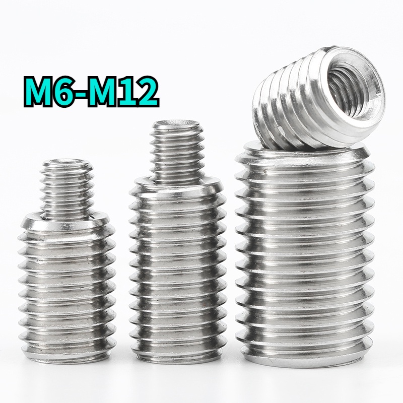 [XJK] 304 Stainless Steel Internal External Thread Conversion Brace Screw Protective Sleeve ...