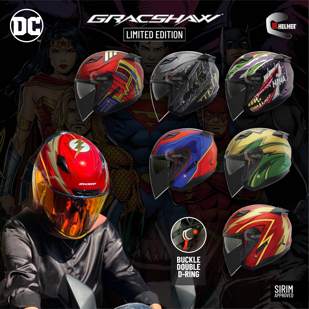 GRACSHAW GENNEX G535 DC MARVEL LIMITED EDITION SUPERMAN BATMAN WONDER ...