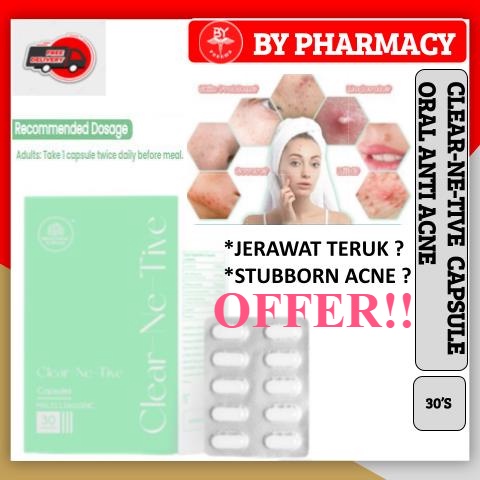 HEALIVING CLEAR-NE-TIVE ORAL VITAMIN A CAPSULE 30'S ( ORAL ANTI ACNE ...