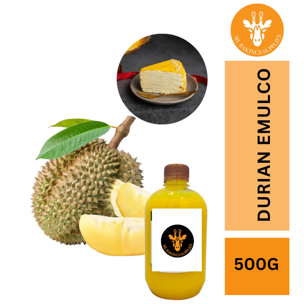 [Ready Stock] MY FLAVOR Durian Emulco/ 400g Perisa Durian/cheese cake ...