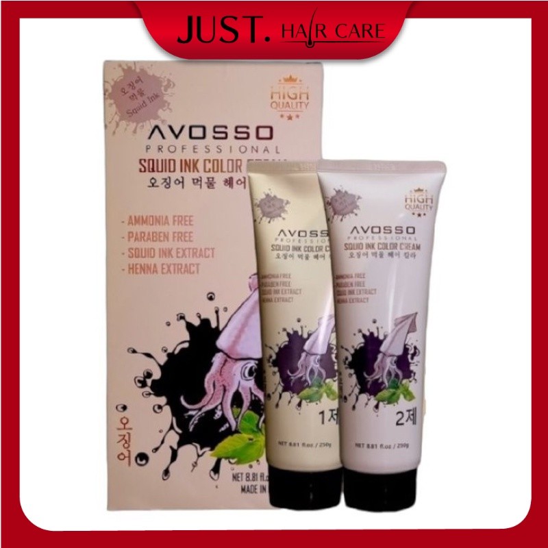 (MADE IN KOREA) AVOSSO SQUID INK COLOR CREAM 250G (EXP2025/1/24 ...