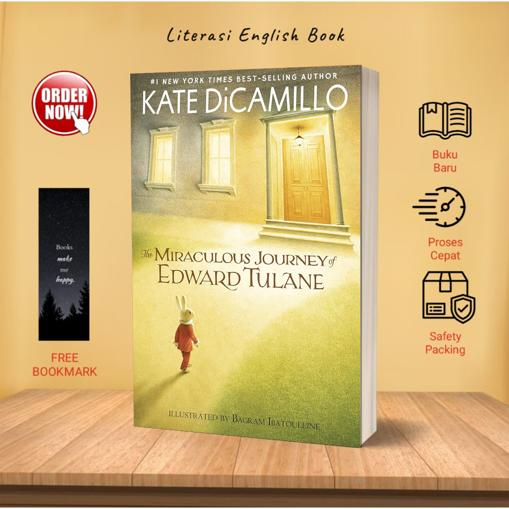 The Miraculous Journey of Edward Tulane by Kate DiCamillo (English ...