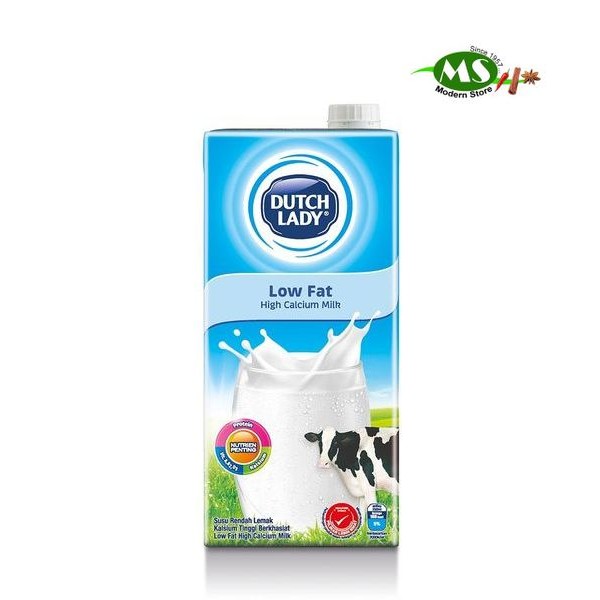 Dutch Lady UHT Low Fat Milk 1l | Shopee Malaysia