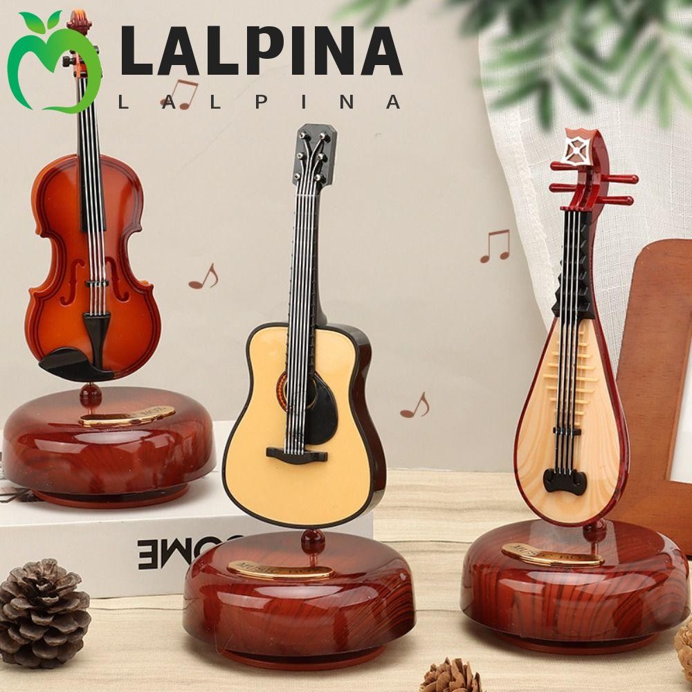 LALPINA Instrument Music Box, Classical simulation Rotating Music Box ...