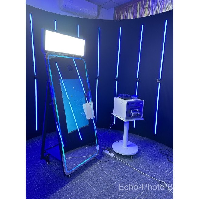 2025 New model 70 Inch Mirror Magic Touch Screen Interactive Selfie ...