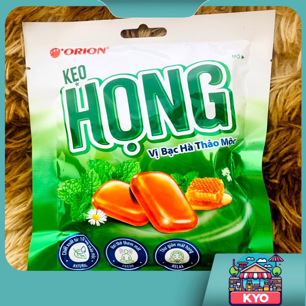 ORION Herbal Mint Throat Candy (87.5g Pack) | Shopee Malaysia