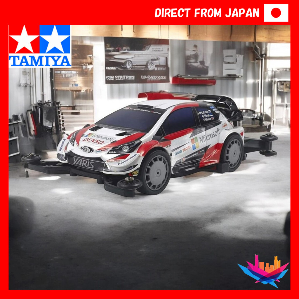 Tamiya Mini 4WD PRO Series No. 54 Toyota Gazoo Racing WRT/Yaris WRC MA Chassis Plastic Model for ...