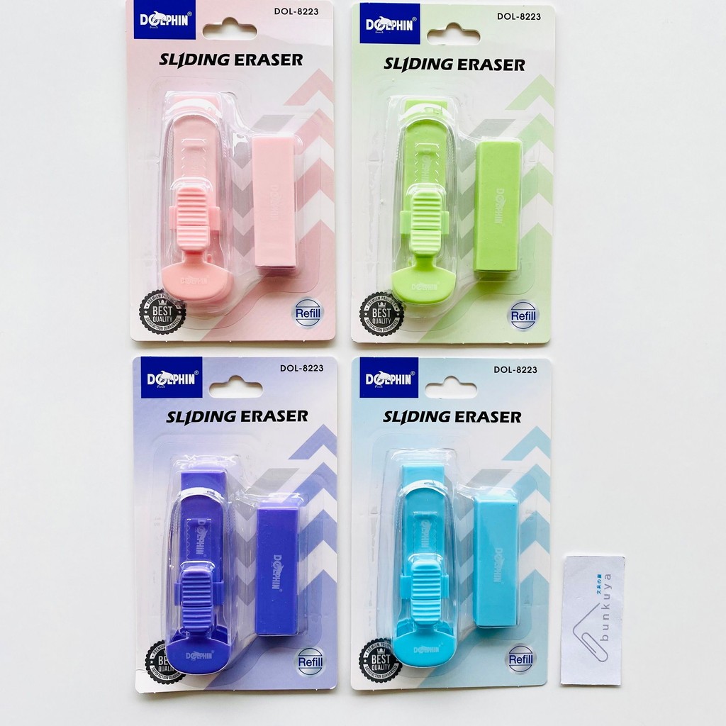 DOLPHIN 8223 Sliding Eraser | Shopee Malaysia