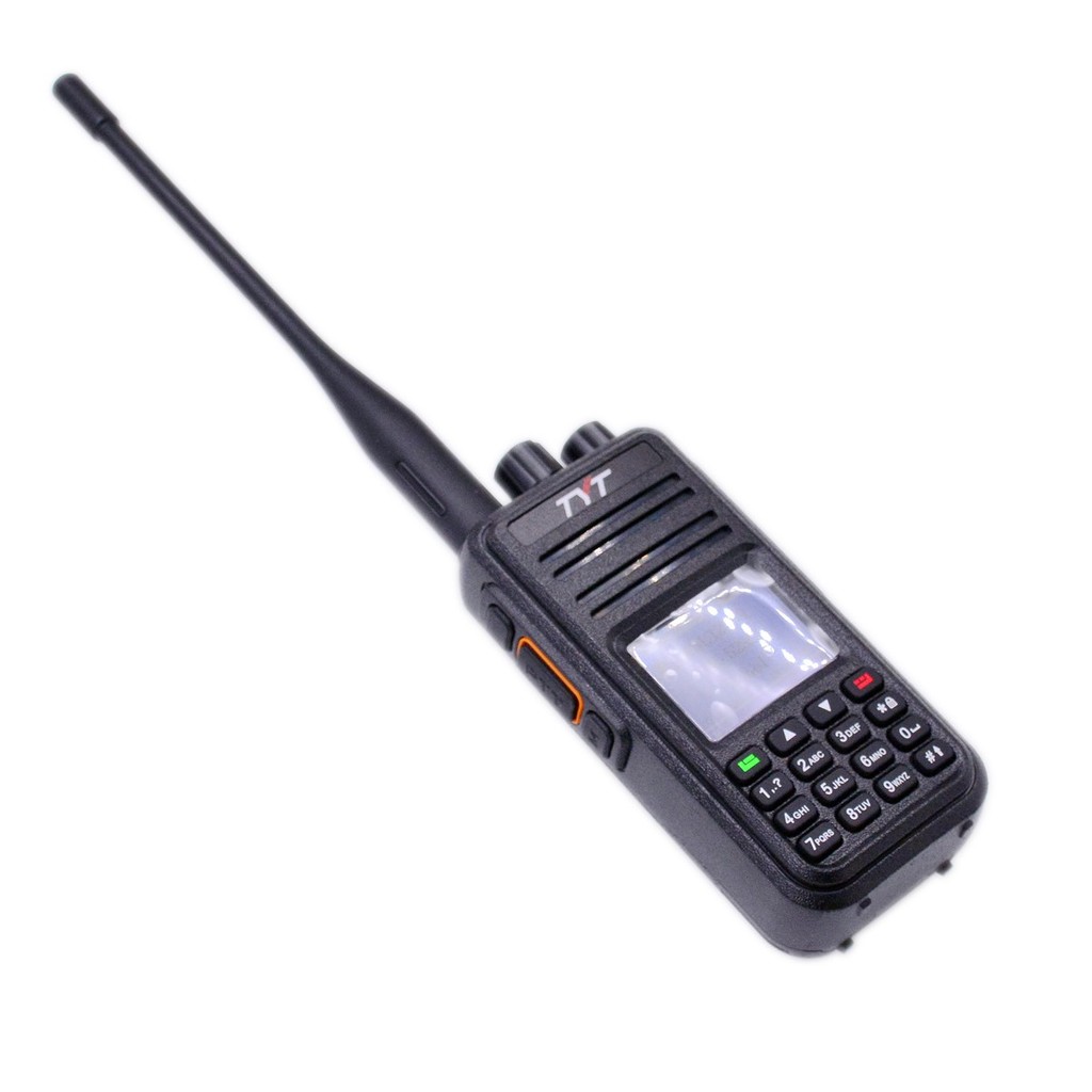 TYT MD380UV Two Way Radio DMR Anaglog VHF UHF Keyboard Screen Display ...