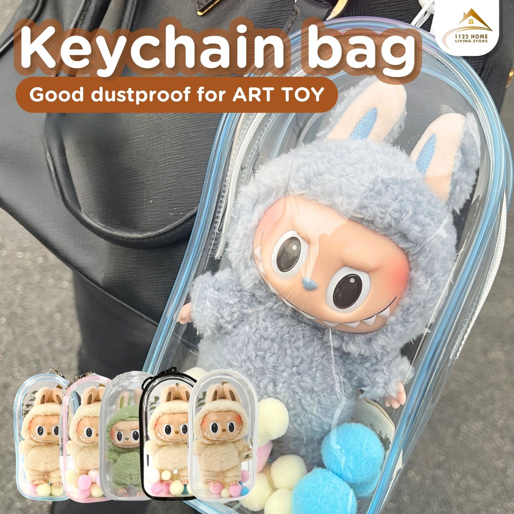 Storage Cute Plush Doll Bag Labubu Case Cute Doll Dustproof Waterproof ...