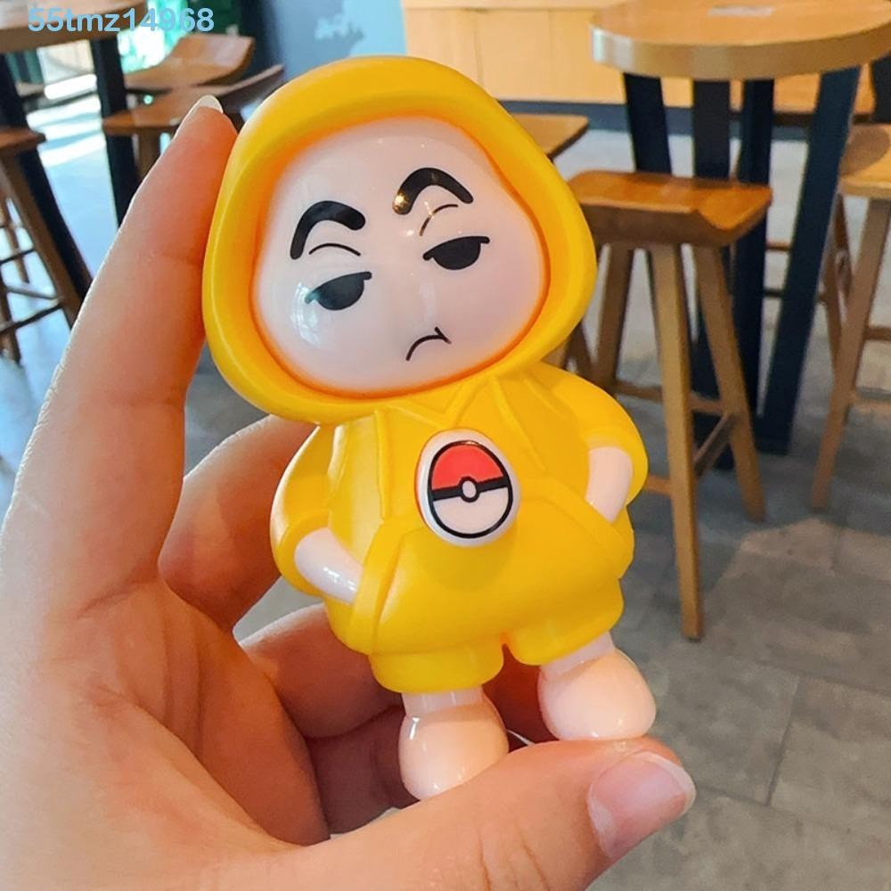 TMZ1 Crayon Shin-chan Face Changing Doll, Plastics Bell Shin-chan Face ...