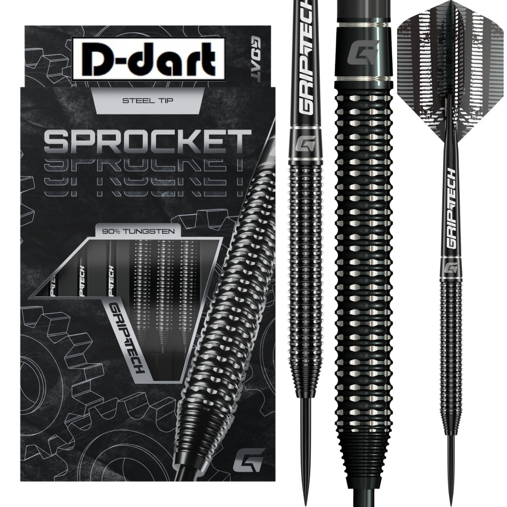 GOAT STEEL TIP DARTS - 21G SPROCKET 90% Tungsten DART SET ORIGINAL ...