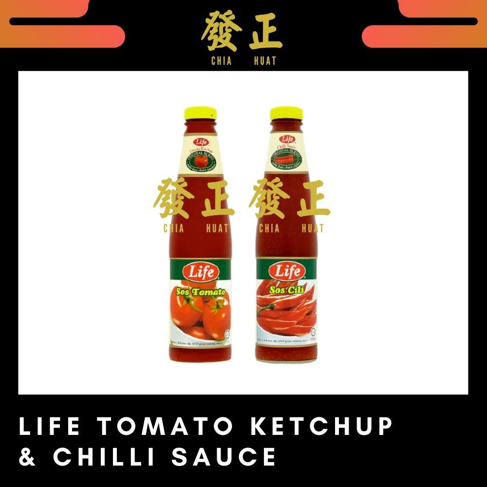 Life Tomato Ketchup 485g / Life Chili Sauce 500g | Shopee Malaysia