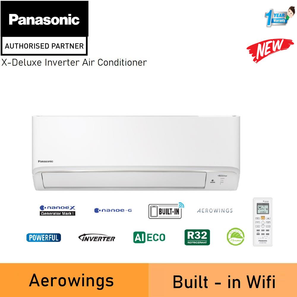 PANASONIC CS/CU-XPU10XKH-1A/XPU13XKH-1A X-DELUXE INVERTER R32 XPU ...