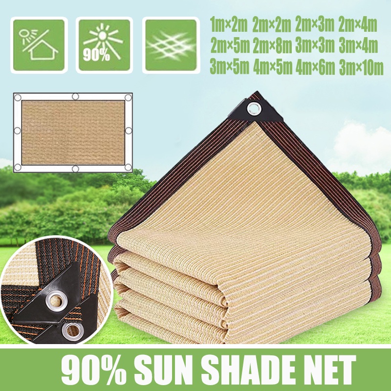 Anti UV 90% Sun Shade Net Outdoor Garden Sunblock Shade Cloth ...