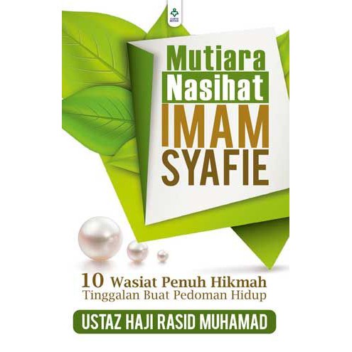 MUTIARA NASIHAT IMAM SYAFIE by Ustaz Haji Rasid Muhamad | Shopee Malaysia