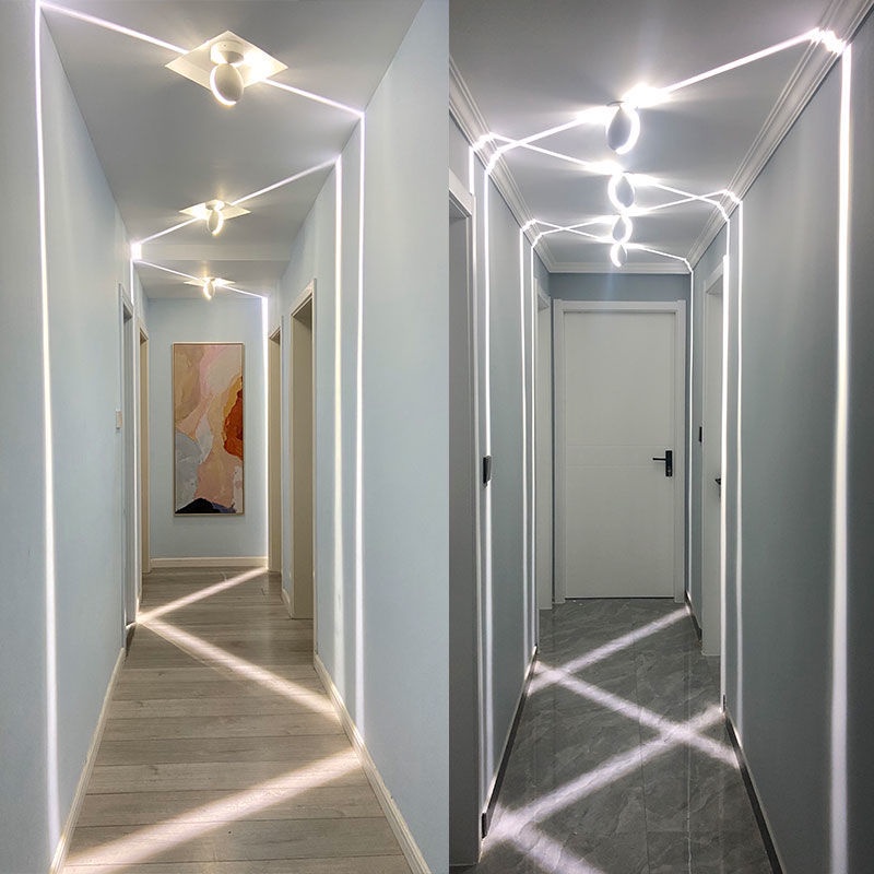 LED Ceiling Light Corridor Wall Light Spotlight Color-Changing Line ...