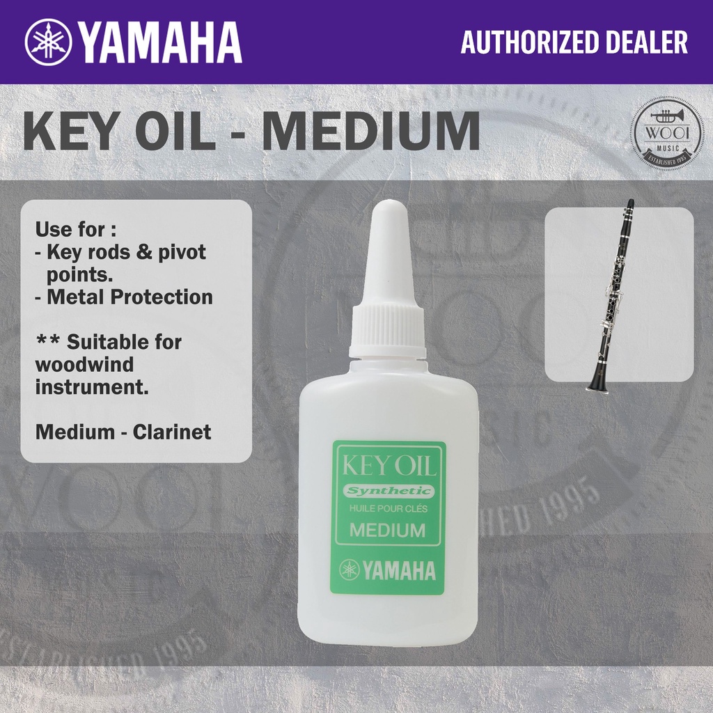 Yamaha Medium Key Oil - 20ml (For Clarinet) | Shopee Malaysia