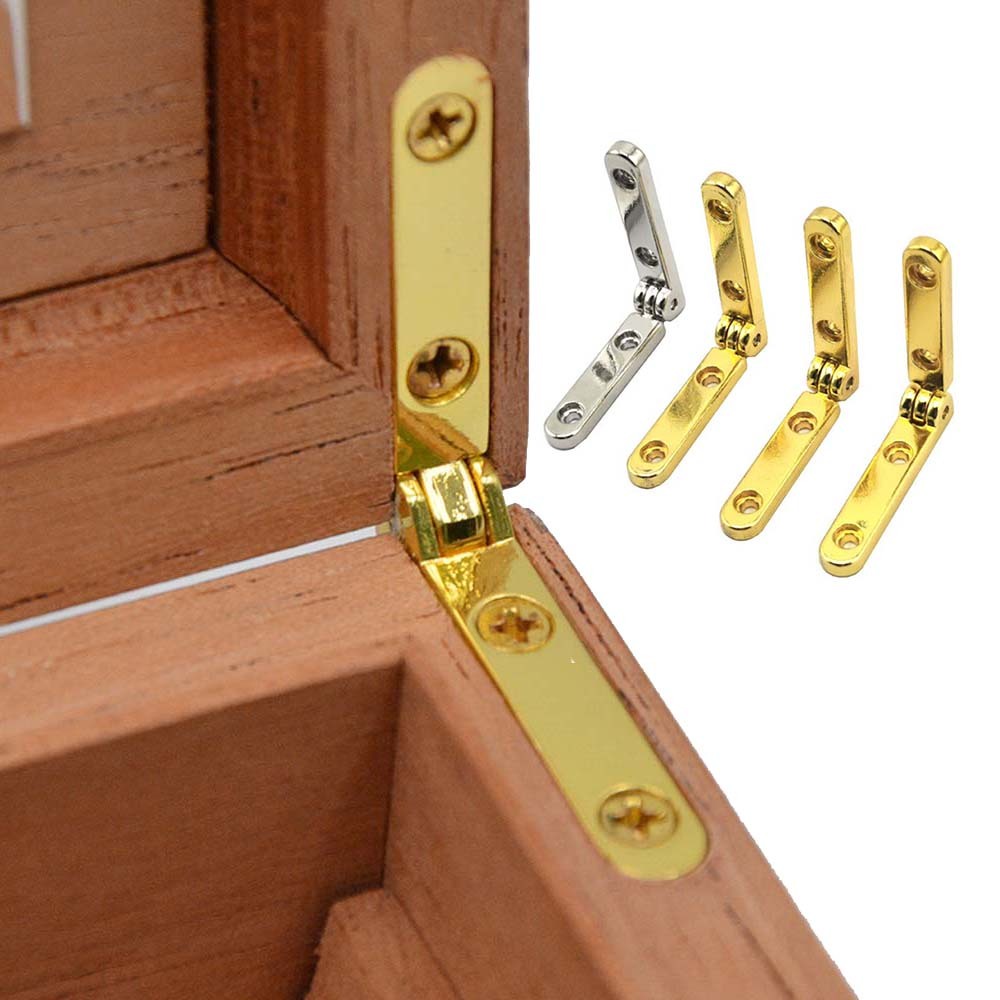 Wooden Box Hinge, 90 Degree L-shaped Hinge | Shopee Malaysia