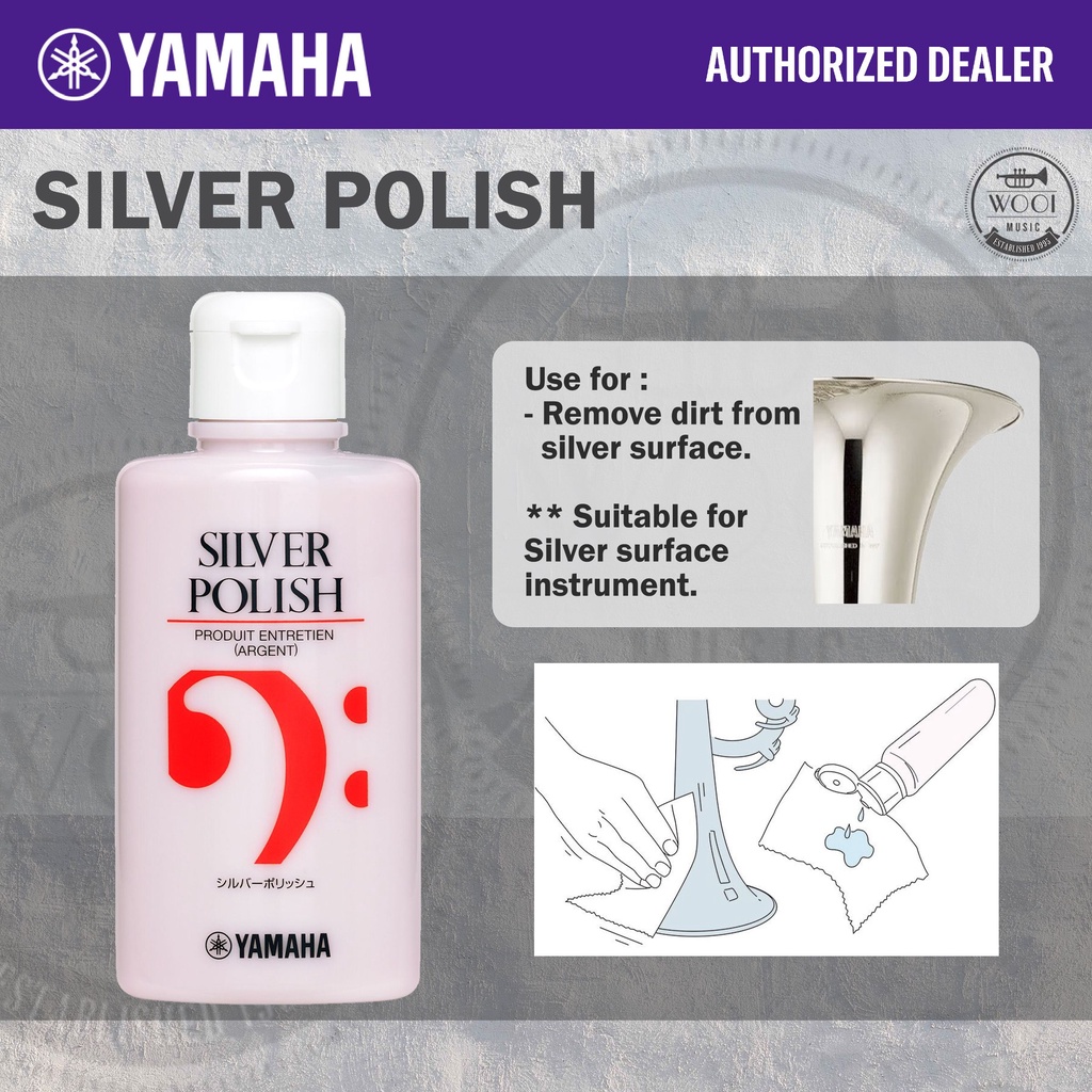 Yamaha Silver Polish 110ml (Instrument with Silver Plated) | Shopee ...
