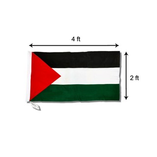 (FAST SHIPPING) Bendera Palestin 2 x 4 Flag Palestine Country Besar ...