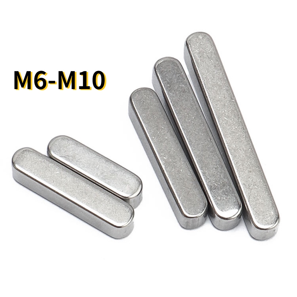 Stainless Steel Flat Key Pin 304 Round Angle Key Pin Square Key Bar Pin ...
